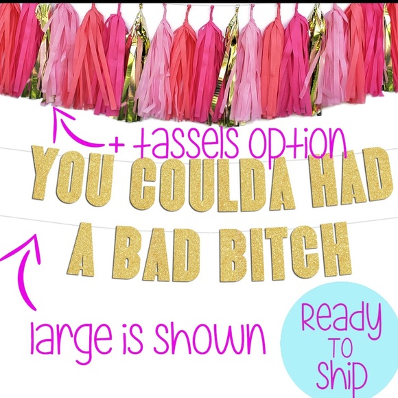 Other | Divorce Break Up Separation Banner Fun Sign Gold Sparkle ...